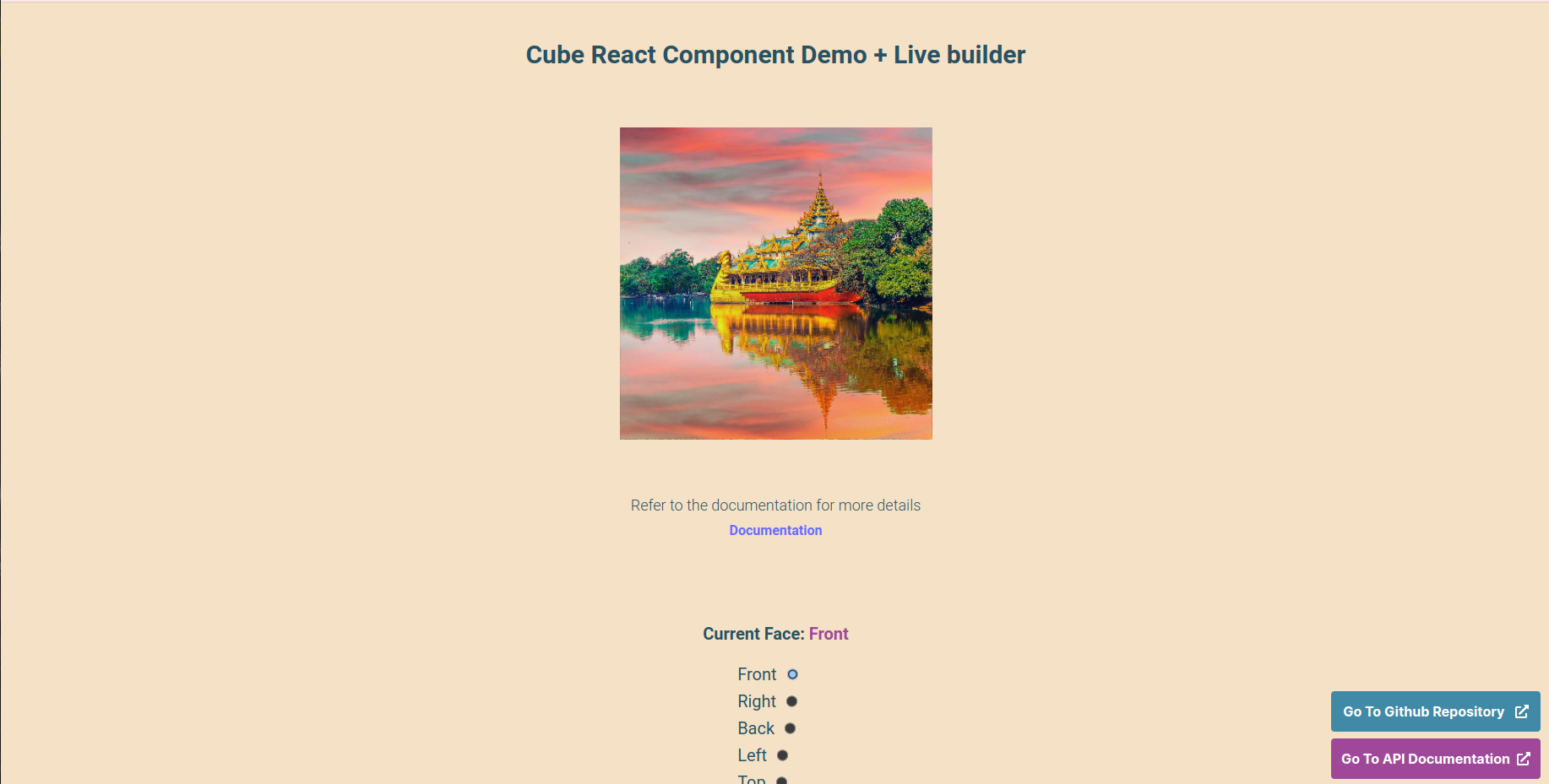 3D Cube React Component – Jirei Web Studio